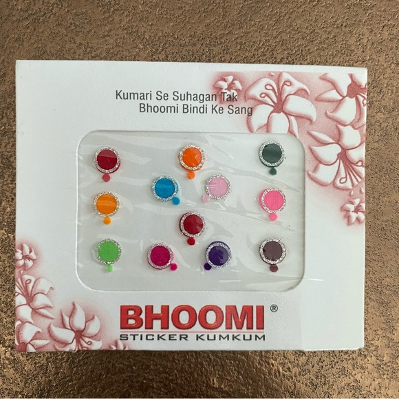 Accessories | New Multicolored With Silver Detail Bindi Stickers | Poshmark